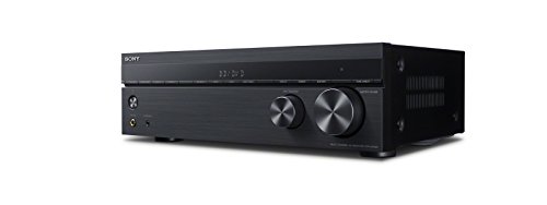 Sony STRDH590 5.2 Channel Surround Sound Home Theater Receiver: 4K HDR AV Receiver with Bluetooth,Black & SSCSE Dolby Atmos Enabled Speakers, Black, Dolby Atmos Enabled Speakers (Pair), 4 Inch