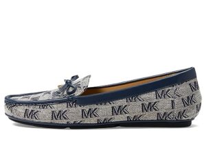 michael kors juliette moc navy 8 m