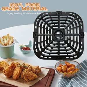 BeranWung 6QT Air Fryer Grill Plate for Instants Vortex Plus Air Fryers, Upgraded Air Fryer Grill Pan, Air Fryer Crisper Tray Rack Grate Insert Pan for Instants Vortex 5.7QT 6QT Air Fryers