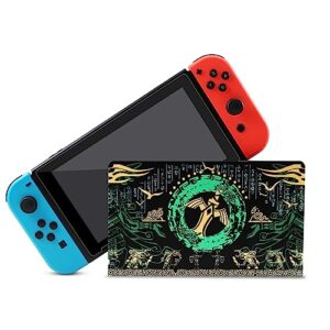 Yebowe Faceplate Cover for Nintendo Switch Charging Dock, Zelda Tears of The Kingdom Dock Cover, Anti Scratch Hard PC Shell Protective Panel for Switch Dock