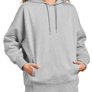 ANRABESS Hoodies for Women Oversized 2023 Fleece Casual Hooded Drop Shoulder Baggy Sweatshirt for Teen Girls Long Sleeve Fall Winter Warm Y2K Gym Outfit Fashion Preppy Clothes Pocket 1190-yanhui-S