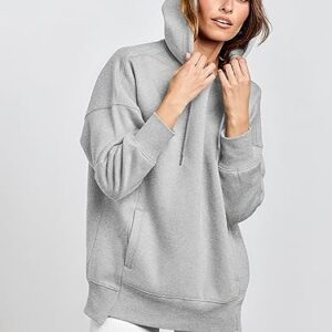 ANRABESS Hoodies for Women Oversized 2023 Fleece Casual Hooded Drop Shoulder Baggy Sweatshirt for Teen Girls Long Sleeve Fall Winter Warm Y2K Gym Outfit Fashion Preppy Clothes Pocket 1190-yanhui-S