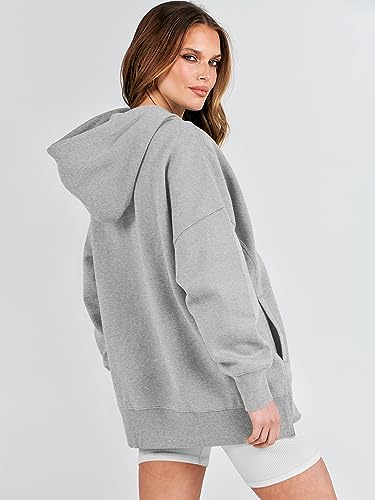 ANRABESS Hoodies for Women Oversized 2023 Fleece Casual Hooded Drop Shoulder Baggy Sweatshirt for Teen Girls Long Sleeve Fall Winter Warm Y2K Gym Outfit Fashion Preppy Clothes Pocket 1190-yanhui-S