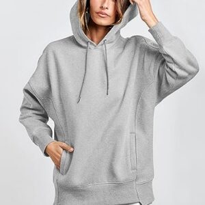 ANRABESS Hoodies for Women Oversized 2023 Fleece Casual Hooded Drop Shoulder Baggy Sweatshirt for Teen Girls Long Sleeve Fall Winter Warm Y2K Gym Outfit Fashion Preppy Clothes Pocket 1190-yanhui-S