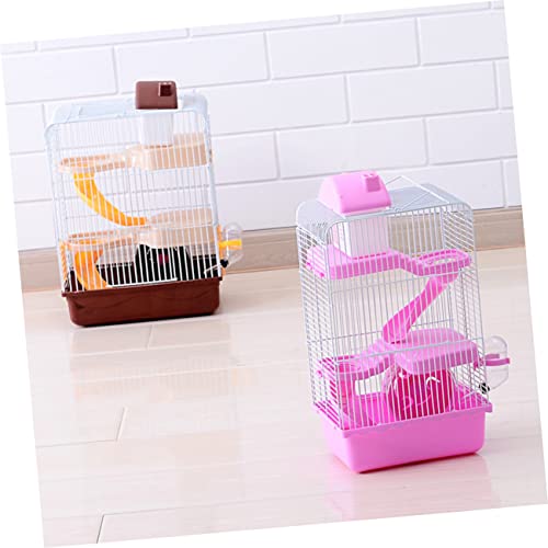 Balacoo Origami Star Paper Strips Pet Cage Villa Cage for Small Pets Pet House Hamster Guinea Pig Chinchilla Cage Small Animals Pink Travel Chinchilla Cage Hamster Cage Cool Ashtray