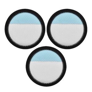 moreffi 3 pack filter replacement for ryobi 18v one+ cordless stick vacuum pcl720, pblsv716, and pblsv717, compare to part a32sv720n