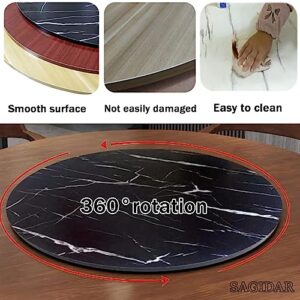 Wood Dining Table Turntable, Revolves 360° Rotating Board, Lazy Susan Turntable, With Silent Base, Tabletop Organizer, Smooth Rotation, Hotel Tabletop Service Plate