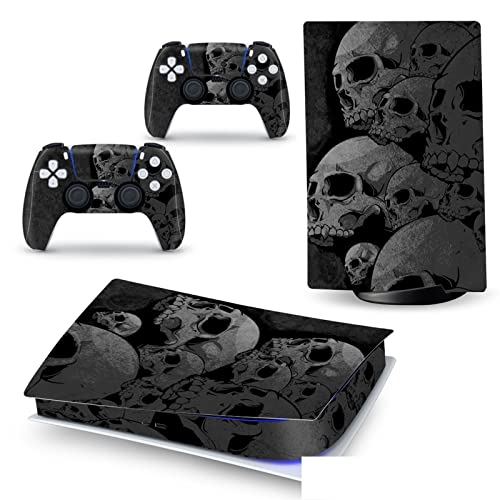 Console Skin Decal Skin for PS 5 Disk Edition Console and 2 Controllers Vinyl Cover Skins Wraps for PS5 Disc Version 46509 Skins Wraps Gift