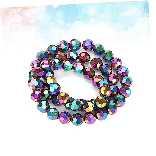 TEHAUX 192pcs DIY Kits Bulk Bracelets Loose Beads for Jewelry Making Beads in Bulk Gemstones Bulk Bracelet Beads DIY Beads Beading Kits Crafts Scattered Beads Bead Chain Colorful Gasket