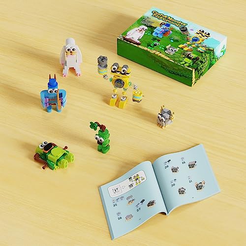 Singing Building Set, Monsters Action Figure Game Toy Collectible Decoration Building Toy, Compatible for Lego, Great Gift for Fans, Boys and Girls 6+ Years Old (242 Pieces)