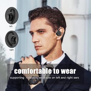 ESSONIO Open Ear Headphones air Conduction Headphones Bluetooth Workout Headphones Open Ear Earbuds Noise Cancelling Headphones for Sports Running