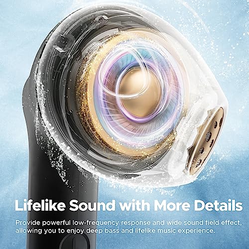 SoundPEATS Air4 Lite Wireless Earbuds, Bluetooth 5.3 Earbuds with Multipoint Connection, Hi-res Earbuds with LDAC &13mm Dynamic Driver, Total 30 Hrs, App Control, 6 Mics, IPX4 Rated