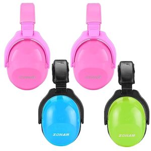 zohan kids ear protection 4 pack,kids noise canceling headphone for concerts, monster truck, fireworks