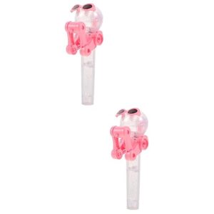 alasum 2pcs lollipop robot kids food toys cake toy funny lollipop holder lizard toy robot lollipop case novelty lollipop robot colored lollipop holder kids lollipop holder