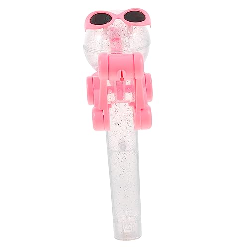 Alasum 2pcs Lollipop Robot Kids Food Toys Cake Toy Funny Lollipop Holder Lizard Toy Robot Lollipop Case Novelty Lollipop Robot Colored Lollipop Holder Kids Lollipop Holder