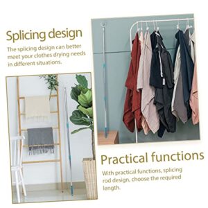 Alipis 5pcs Stitching Clothes Rail Living Room Essentials Clothes Rack Adjustable Closet Pole Specialty Tools Drying Rack Clothing Outdoor Multi Purpose Hanger Splicing Clothesline Pole