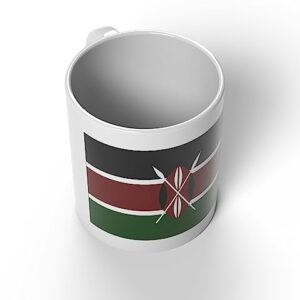 DCM Solutions Kenya Flag Coffee Mug