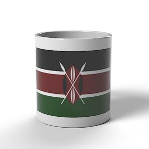 DCM Solutions Kenya Flag Coffee Mug