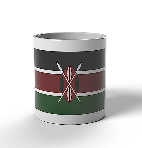 DCM Solutions Kenya Flag Coffee Mug