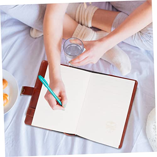 Ciieeo 1pc Sailor Notebook Digital Notepad Pocket Size Notebook Hardback Notebook Writing Journal Lock Diary Pu Notepads Magazine Commodity Shaft Lock Password Book Travel Brown Pu