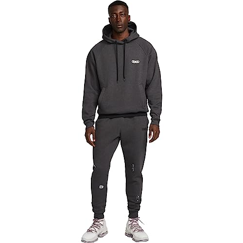 Nike Lebron Pullover Basketball Hoodie DQ6129-032 Dark Grey Men's Hooded Sweatshirt X-Large