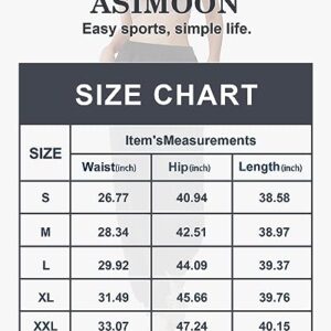 ASIMOON Sweatpants Women with Pockets Loose Lightweight Stretch Yoga Lounge Pants Comfy Drawstring Workout Jogging Pants (US, Alpha, Small, Regular, Regular, Black)