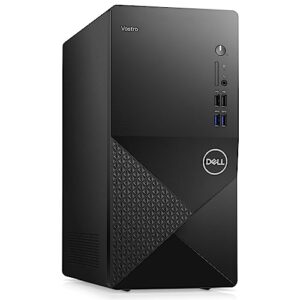 dell 2023 vostro 3910 full size tower business desktop computer, 12th gen intel core i3-12100 (beat i5-10600), 32gb ddr4 ram, 1tb pcie ssd, wifi 6, bluetooth, keyboard and mouse, windows 11 pro