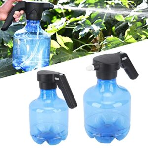 CHICIRIS 3L Electric Watering Plant Spray Bottle PP 800 Mah Rotating Nozzle Automatic Garden Sprayer Can for Indoor Outdoor Plants Electric Watering Can (Blue)