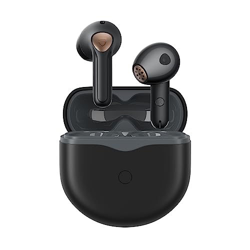 SoundPEATS Air4 Wireless Earbuds with Snapdragon Sound AptX Adaptive Lossless, QCC3071 Bluetooth 5.3 Earbuds with Boost Bass, Multipoint Connection, 6-Mic CVC, Low Latency, 26Hrs, IPX4 Rated