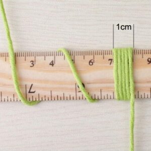 VASANA 3Roll Green Milk Knitting Cotton Yarn Smooth Soft DIY Hand Knitting Craft Crochet Thread for Shawl Sweaters Hats Scarves(98Yard/Roll）