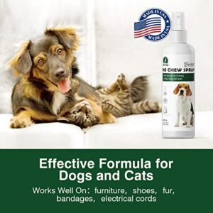 MXYOO Bitter Spray for Dogs to Stop Chewing,No Chew Spray for Puppies and Cats,Powerful Bitter Deterrent Stop Pets from Chewing on Furniture,Shoes,No Licking of Fur,Bandages,Wounds