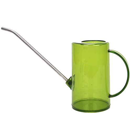 TENAGE Spray Bottle Plastic Watering Can Transparent Long Mouth Watering Can Plant Patio Sprinkling Flowers Succulents Household Pot Gardening Tool