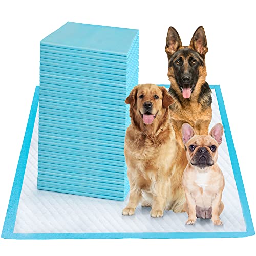 Boscute Super Absorbent & Leak-Proof Jumbo Size 36"x36" Pet Training Dog Pee Pads, Thicken Quick Dry Disposable Puppy Pee Pads, Potty Training Pads for Dogs Cats, Rabbits