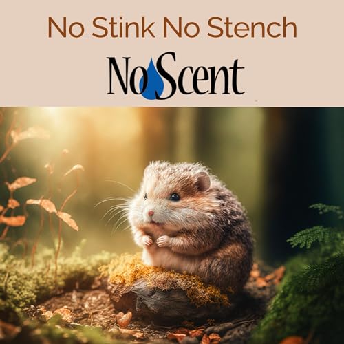 No Scent Small Animal Cage Cleaner for Hamster, Guinea Pig, Rabbit Pet Odor Spray for Urine, Poop & Stains (2 Fl Oz / 59 mL)