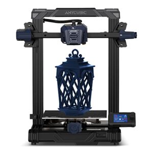 anycubic kobra neo, pre-installed fdm 3d printer with direct drive extruder high precision printing removable magnetic platform with 25-point leviq leveling, printing size 220×220×250mm