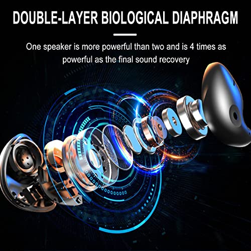 #Gh2z9U Headphones Bluetooth 5 3 Earphones Charging Box Wireless Headphone Stereo Sports Earbuds Headsets with Microphone