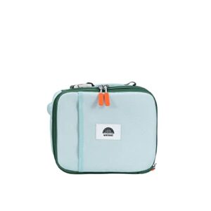 uninni mint insulated lunch box for kids - age 3+ with leak-resistant storage, mesh pocket, removable divider for snacks, sandwiches and drinks, bpa-free food-grade lunch bag kids, girls and boys