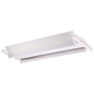 nuvo 65/641r1 2ft led adjustable linear high bay shop light, 120-277v, 110w, white