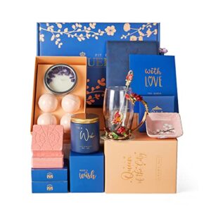 gift basket for women,luxury birthday gifts for women friend,wife,daughter,mom,christmas gifts for women, bath and body gift set for girl, thank you gifts set for women