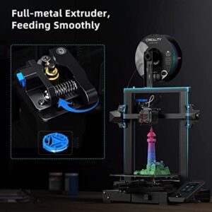 Creality Ender 3 V2 Neo 3D Printers with CR Touch Auto Leveling PC Steel Printing Platform Metal Bowden Extruder Model Preview Function 3D Printer 95% Pre-Install for Beginners 8.66*8.66*9.84 inch