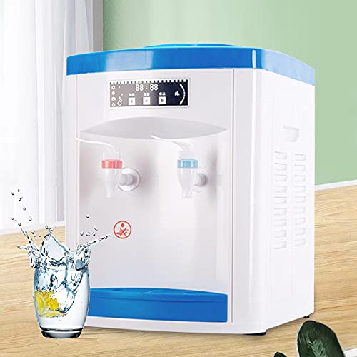 TQSHOoP Hot and Cold Water Dispenser, Countertop Top Loading Water Cooler Dispenser 5 Gallon Electric Water Dispenser for Office Home