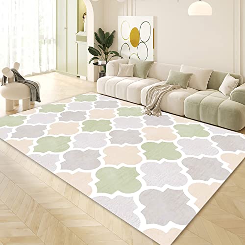 Eroyat Moroccan Area Rug 5'x7',Machine Washable, Non-Slip and Stain Resistant Indoor Carpet,Suitable for Bedroom Living Room Flat Kitchen