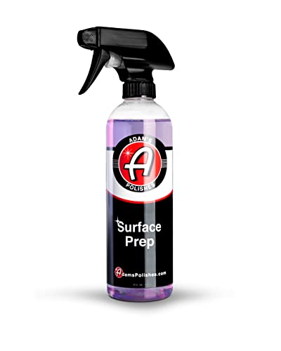 Adam's Surface Prep (16oz) - A Cleaner That Ensures Your Paint is Clean & Ready to Apply Any 9H Top Coat Ceramic Coating After Clay Bar, Car Wash & Orbital Polisher Treatment Purple