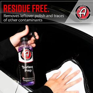 Adam's Surface Prep (16oz) - A Cleaner That Ensures Your Paint is Clean & Ready to Apply Any 9H Top Coat Ceramic Coating After Clay Bar, Car Wash & Orbital Polisher Treatment Purple