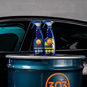 303 (30265 Slick Shine Ceramic Detailer - SiO2 and Carnauba Infused Ceramic Coating - Premium Ceramic Detailing Spray - Increases Shine and Gloss - Works on Paint, Glass, and Wheels - 16Oz