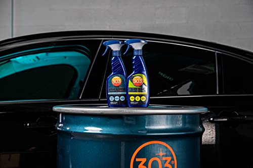 303 (30265 Slick Shine Ceramic Detailer - SiO2 and Carnauba Infused Ceramic Coating - Premium Ceramic Detailing Spray - Increases Shine and Gloss - Works on Paint, Glass, and Wheels - 16Oz