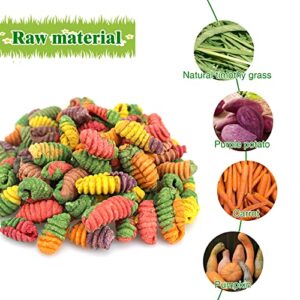 Rabbit Chew Toys,150g Bunny Treats,Guinea Pig Food Natural Small Animal Teeth Molar Toys for Hamster Chinchilla Gerbil Squirrel