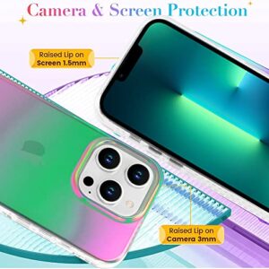 Bonoma iPhone 13 Pro Max Bling Fluorescent Matte Luxury Case - Shockproof, Anti-Skid, Camera & Screen Protector