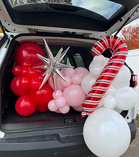 127PCS Pink and Red Balloon Garland Arch Kit DIY Valentines Day Balloons Arch Red Pink White Latex Balloons for Wedding Anniversary Women Girls Valentine’s Mother’s Day Christmas Party Decorations