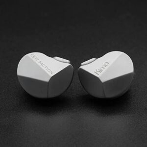 HiFiGo Dunu Kima Single 10mm Dynamic Driver in-Ear Monitors, DLC Diaphgram Dual-Chambered IEMs in-Ear Earphones (DUNU KIMA)